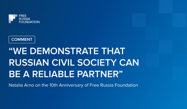 Free Russia Foundation → “We Demonstrate That Russian Civil Society Can ...